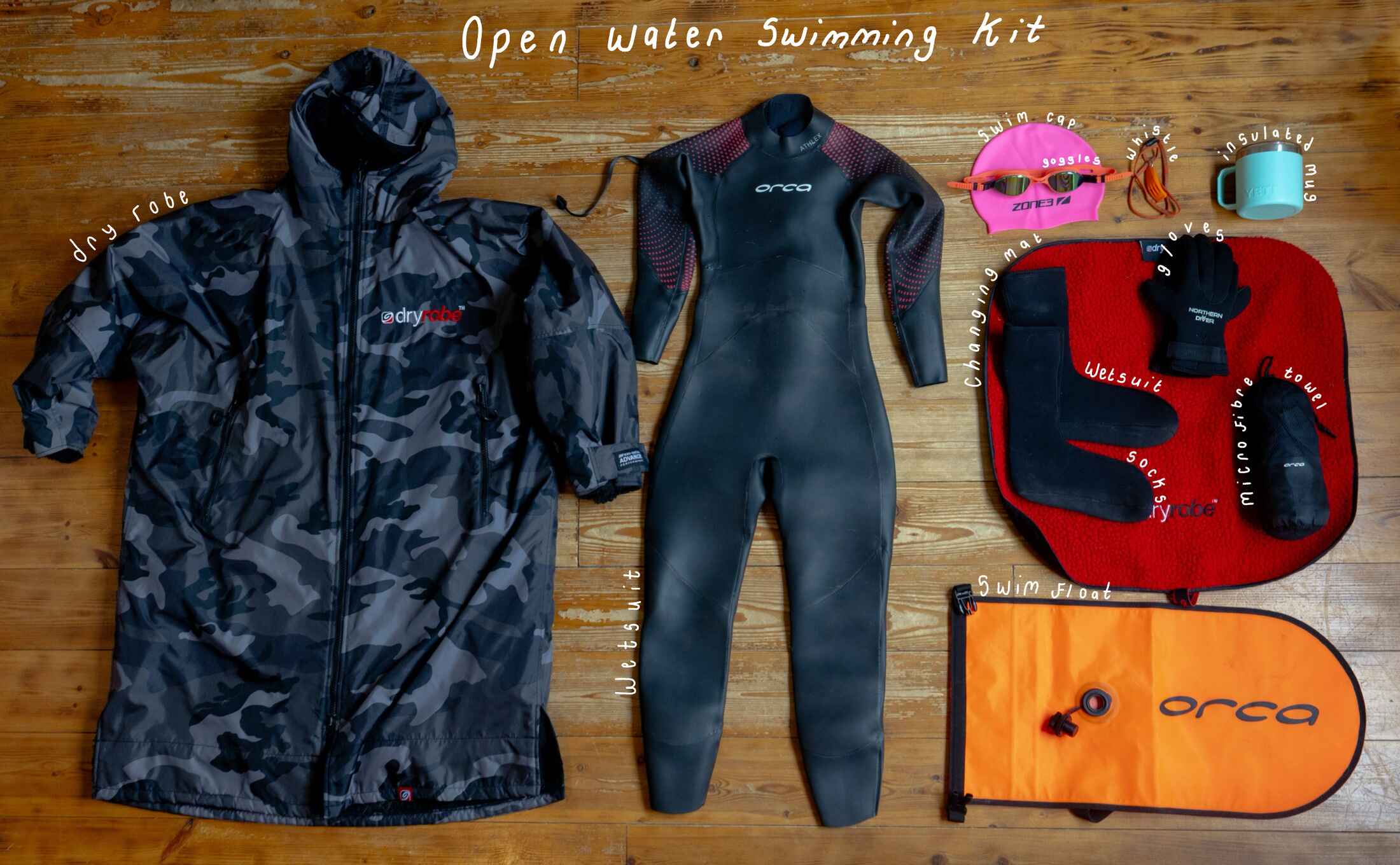 Open Water Swimming Kit (1 Person) - Off Grid Expedition Rentals
